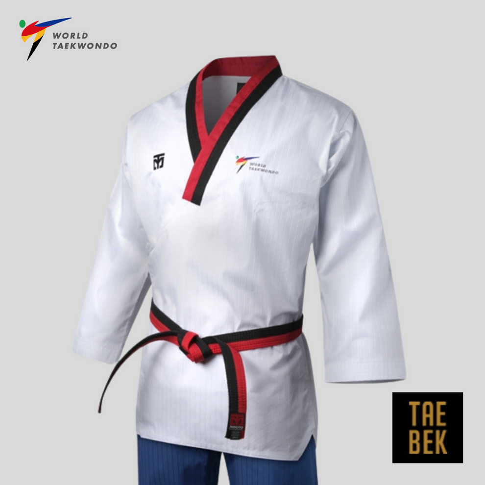 TAEBEK Poomsae Uniform (Poom Male) – Mooto Singapore
